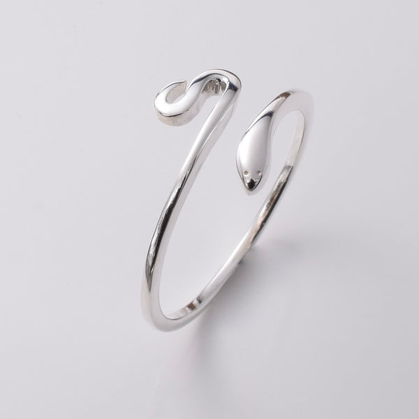 R253 - 925 silver snake ring – Java Designs