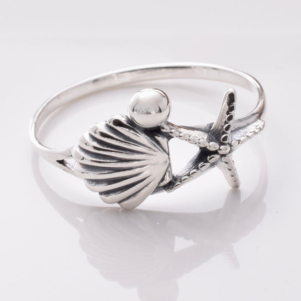 R307 - 925 silver sealife ring – Java Designs