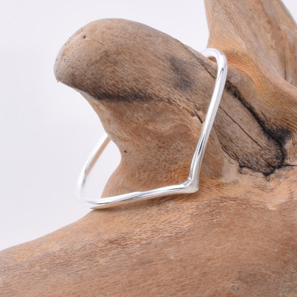 R107 - 925 silver thin wishbone ring – Java Designs